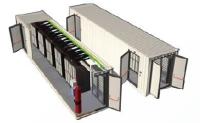 China 40FT Containerized Modular Data Center with 1100kg Static Payload and Cold Rolled Steel Construction for sale