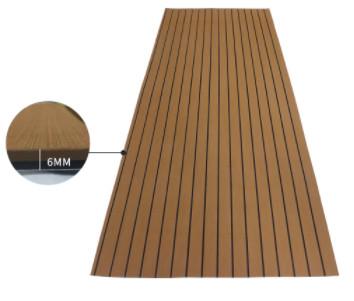 Cina 120kgs/M3 Melors piattaforma/Marine Eva Foam Decking del tek del sintetico di 35in x di 90in in vendita