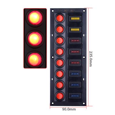 Cina Pannello nero dell'interruttore a leva 12v, marinaio dell'interruttore a leva di modo IP68 3 in vendita