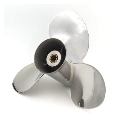 Cina ISO9001 3 lame 13x19 Marine Yamaha Outboard Propellers inossidabile in vendita