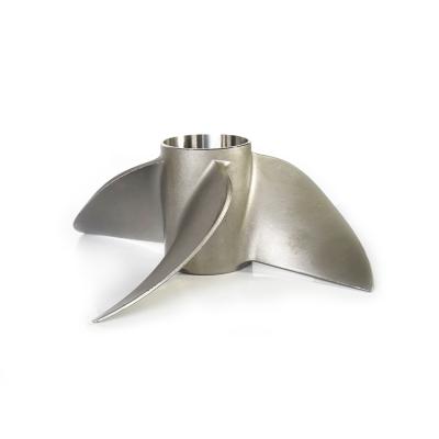 Cina CNC che elabora elica che corre le eliche fuoribordo della barca di Fsihing 50mm in vendita