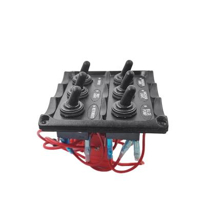 Cina 12V barca Electricals IP65 6-Key Marine Toggle Switch multifunzionale in vendita
