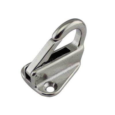 Cina solido 316 di acciaio inossidabile di 43mm che para gancio Marine Boat Hardware in vendita