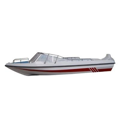 Cina barca di lusso di velocità della vetroresina commerciale dell'yacht di svago di 100hp 70Km/H in vendita