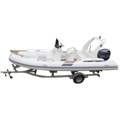 Cina barca a vela elettrica della vetroresina dell'yacht di svago della pompa di aria di 19feet 150hp in vendita