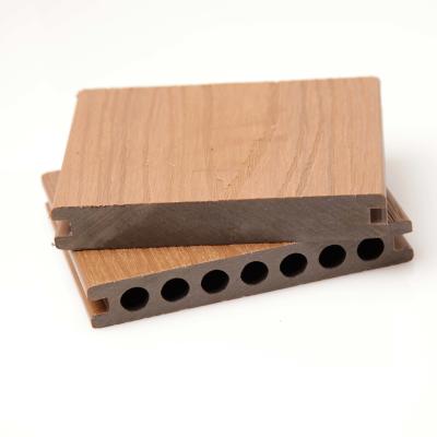 Cina piattaforma sintetica L140mm del tek di Wpc dell'yacht durevole composito di plastica spesso di 22mm in vendita