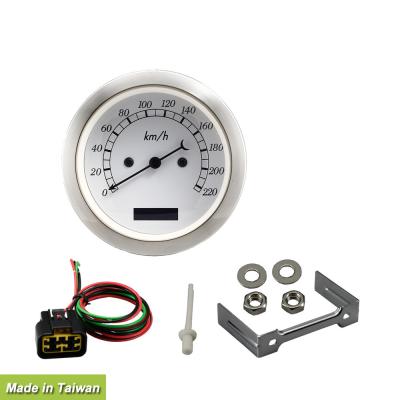 Cina strumento spesso Marine Dash Gauges dell'yacht del fronte nero di CC 2V di 15mm in vendita
