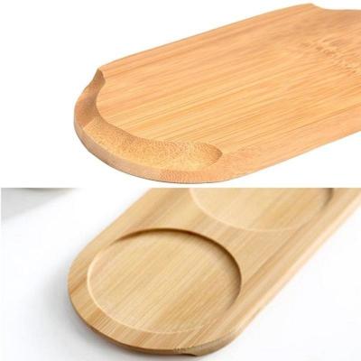 Cina Il supporto di bambù umanizzato della tazza del barattolo della spezia del supporto di stoccaggio della cucina di progettazione imbottiglia i vassoi in vendita