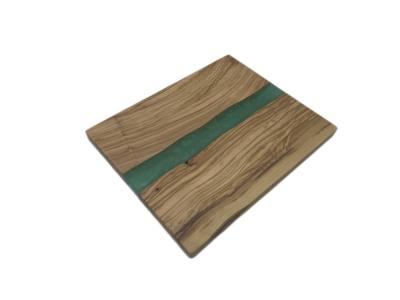 China Natuurlijk Handcrafted-Ontwerp 2cm Olive Wood Serving Board With-Hars Te koop