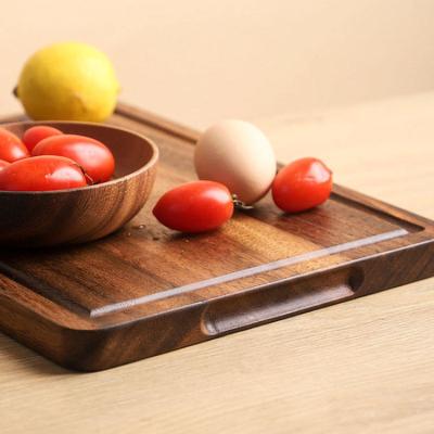 Cina La superficie pulita facile del tagliere di legno della noce della cucina 15mm non slitta in vendita