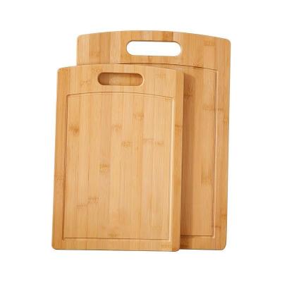 Cina Insieme di bambù spesso di pulizia amichevole del tagliere 2pcs di Eco 1.8cm in vendita