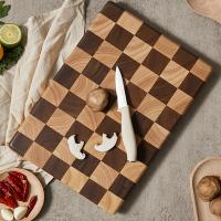 China Thickened 4cm Solid Wood Cutting Board Rectangle Custom Size Kitchen Chopping Board for sale