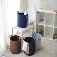 China Foldable Rectangular Felt Storage Containers 27x27x28cm Customizable 3-4mm Thickness for sale