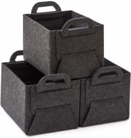 China Modern Foldable Storage Baskets 27x27x28cm for Clothes Organization for sale