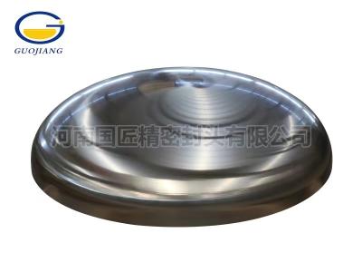 China Polished Stainless Steel Dished Head SUS304 With RA 0.4μM Precision Polishing for sale
