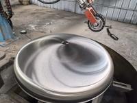 Quality Polished Stainless Steel Torispherical Dished Head RA 0.3μM For LNG Cryogenic for sale