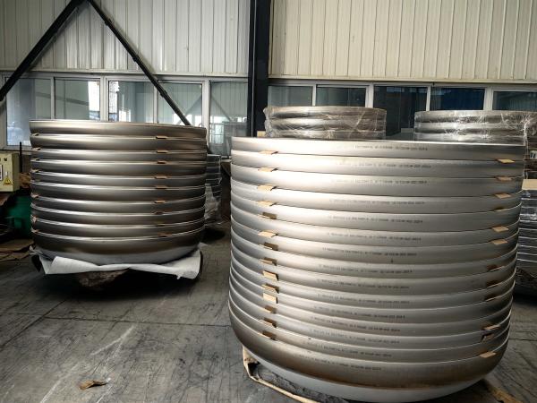 Quality S30408 Ellipsoidal Dish Head With 1700mm Open Inner Diameter And 7mm Thickness for sale