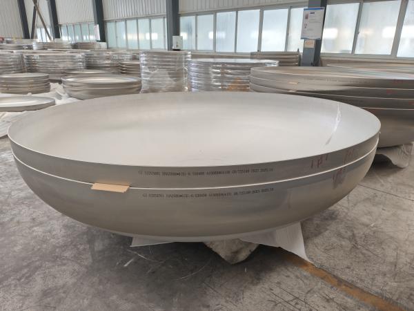 Quality Welded Ellipsoidal Head S30408 Open Inner Diameter 2500mm Thickness 6mm for sale