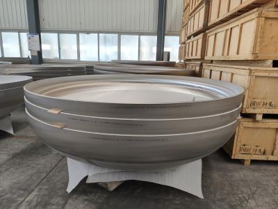 China S30408 Stainless Steel Head Cold Pressed 2500mm ID 10mm Thick For Cryogenic Tanker for sale
