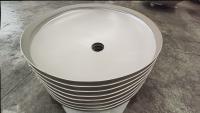 Quality Cold Pressing Elliptical Dished Head For Cryogenic Tankers 1700mm ID 6.5mm Thick for sale
