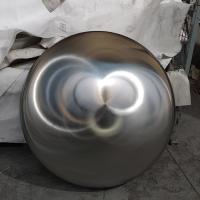 Quality RA 0.3μm Precision Polished Dished Head with 1100mm Diameter in S30408 Stainless for sale