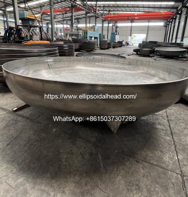 China ASME U-Stamp Weld Fabricated SA-537 Class 2 Carbon Steel Pressure Vessel Dished Ends Manufacturer from China for sale