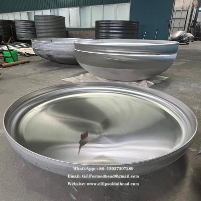 China ASME Certified Stainless Steel Polished Dished Head Manufacturer in China for sale