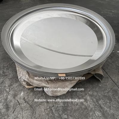 China ASME PED Compliant ASTM 304L Stainless Steel Dished Heads Factory in China for sale