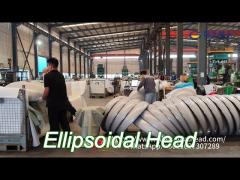 316l high corrosion resistance asme u stamp 2:1 stainless steel elliptical dished ends