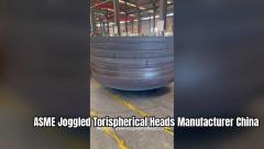 ASME SA 516 GR70 Carbon Steel Joggled Torispherical Heads Manufacturer in China