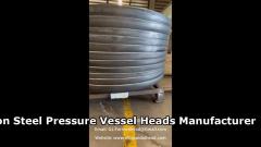 China Manufacturer of Carbon Steel Pressure Vessel Heads with ASME Material SA-516 Gr.70