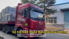 Whole Truck Delivery of Dished Head from GJ Formed Head Manufacturer
