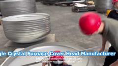 Single Crystal Furnace Cover Head 304L Stainless Steel with ASME from China Manufacturer