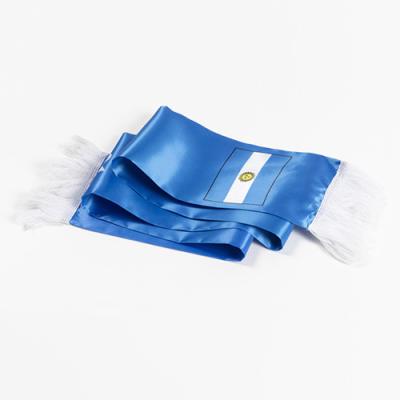 Cina 100% Polyester National Soccer Scarf Custom Apparel Accessories in vendita