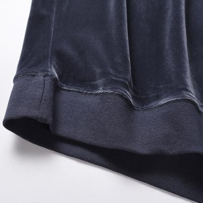 Cina Magliette felpate lunghe regolari della manica del poliestere del cotone 50% di 50% non incappucciate in vendita