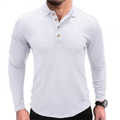 Cina Colore solido maufactory POLO Shirt European And American dell'OEM Autumn And Winter Long Sleeved in vendita
