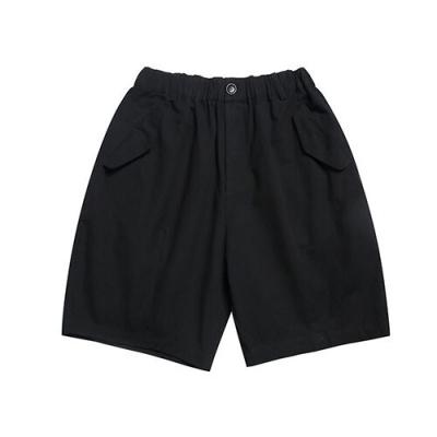 Cina OEM maufactory  Summer men's solid color front bag shorts  loose straight tube work pants in vendita