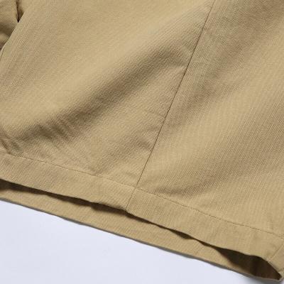 Cina OEM maufactory  Summer men's solid color front bag shorts  loose straight tube work pants in vendita