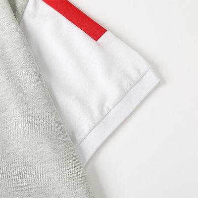 Cina OEM Summer Foreign Trade Men'S Lapel Short Sleeved T-Shirt European Code in vendita