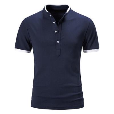 Cina OEM Foreign Trade Summer Men'S Casual Short Sleeved T -Shirt Basic Pure Color in vendita