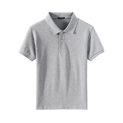 Cina Il classico misura la camicia molle del golf del cotone di Logo Golf Polo Shirts Solid della breve manica in vendita