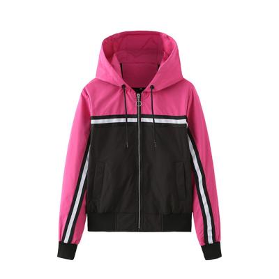 Cina Le donne leggere sottili ricoprono il cappotto impermeabile all'aperto dei rivestimenti del colorblock di signora di autunno casuale della molla in vendita