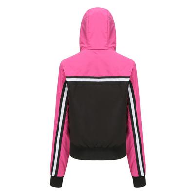 Cina Le donne leggere sottili ricoprono il cappotto impermeabile all'aperto dei rivestimenti del colorblock di signora di autunno casuale della molla in vendita
