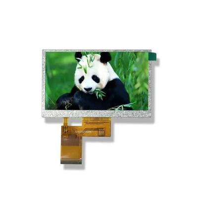 Cina Esposizione LCD a 4,3 pollici 350 -1000cd/M2 a piena vista di alta luminosità in vendita
