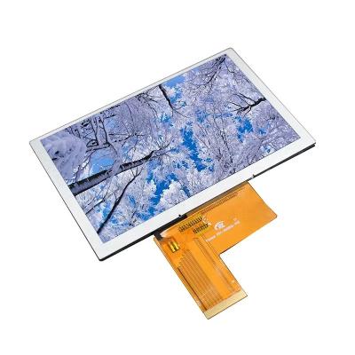 Cina Il modulo automobilistico a 5 pollici RGB di TFT LCD collega l'esposizione LCD di alta luminosità 800*480 in vendita