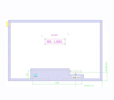 Cina Display LCD LVDS da 10,1 pollici 1280x800 BOE in vendita