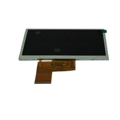 Cina pidocchi industriali a 5,0 pollici di TFT dell'esposizione di LCD di alta luminosità di 800x480 LVDS 100 in vendita