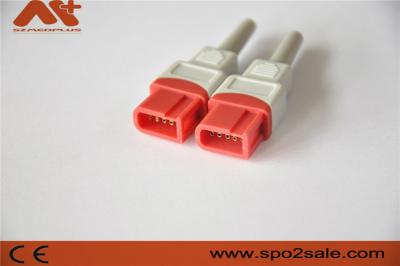 China IBP connector compatible for Compatible Spacelabs IBP cable with 10pin Red color for sale