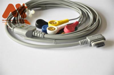 China Telemetria Holter Cable ECG 2008594-002 dos cuidados médicos de GE pressão de 7 ligações à venda