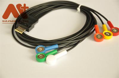Cina La TA del cavo del cavo di Holter 6 del cavo del ODM Schiller ECG - monitor paziente di 101 Uesd in vendita